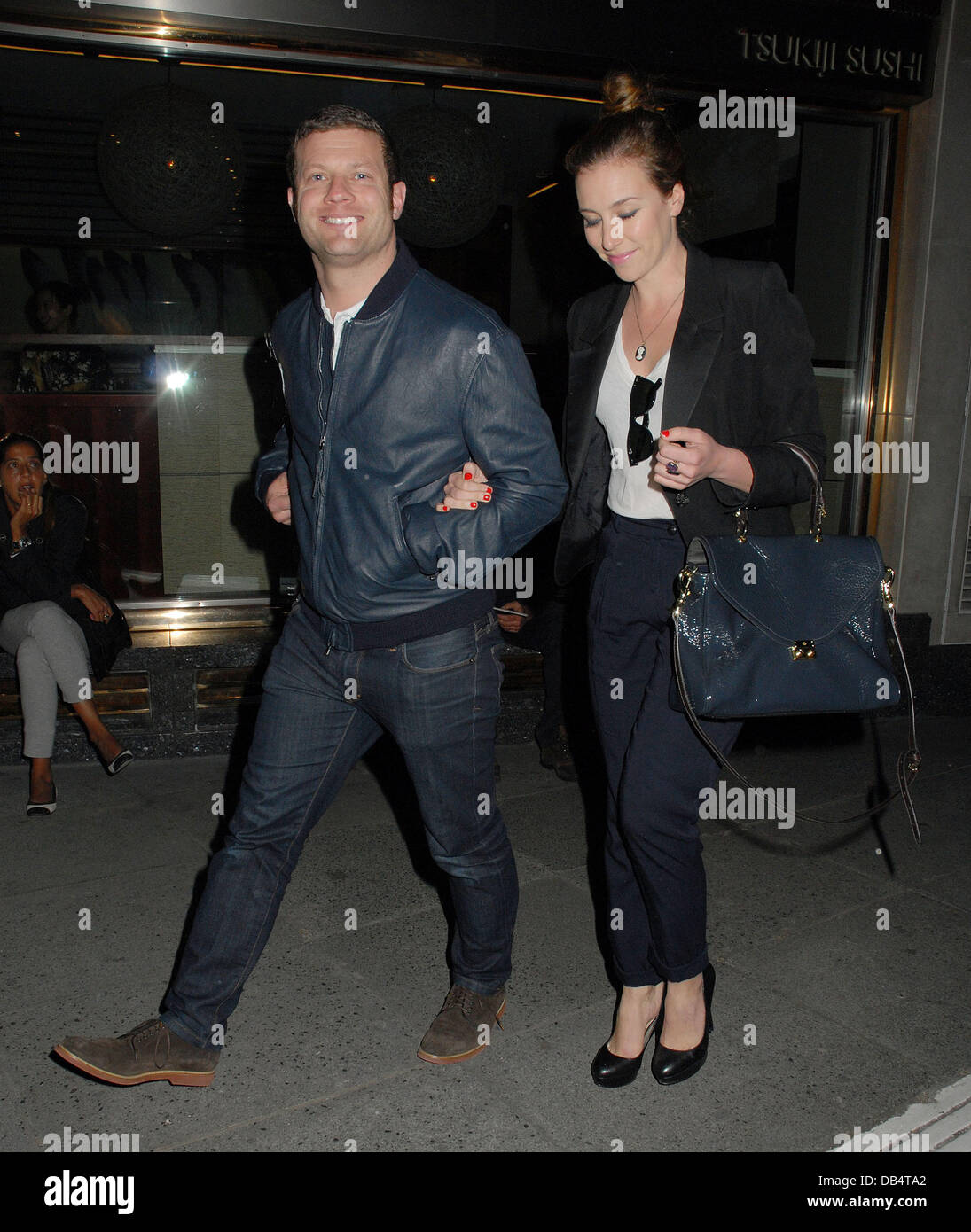 Dermot O'Leary and Dee Koppang at the Terry Ronald book launch party at ...