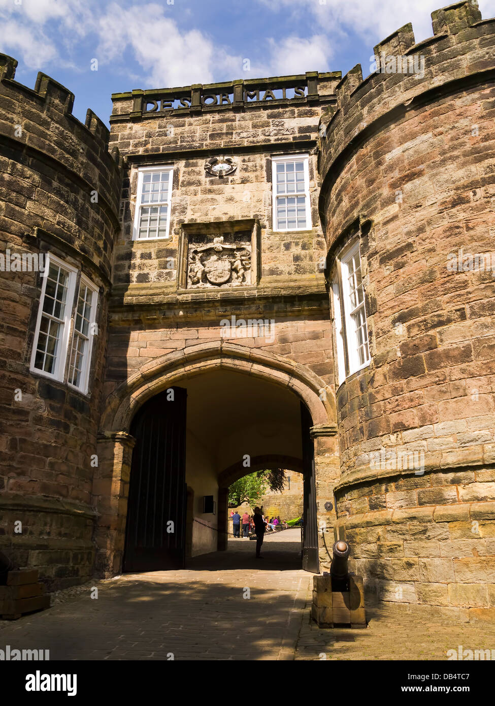 Skipton castle medieval hi-res stock photography and images - Alamy