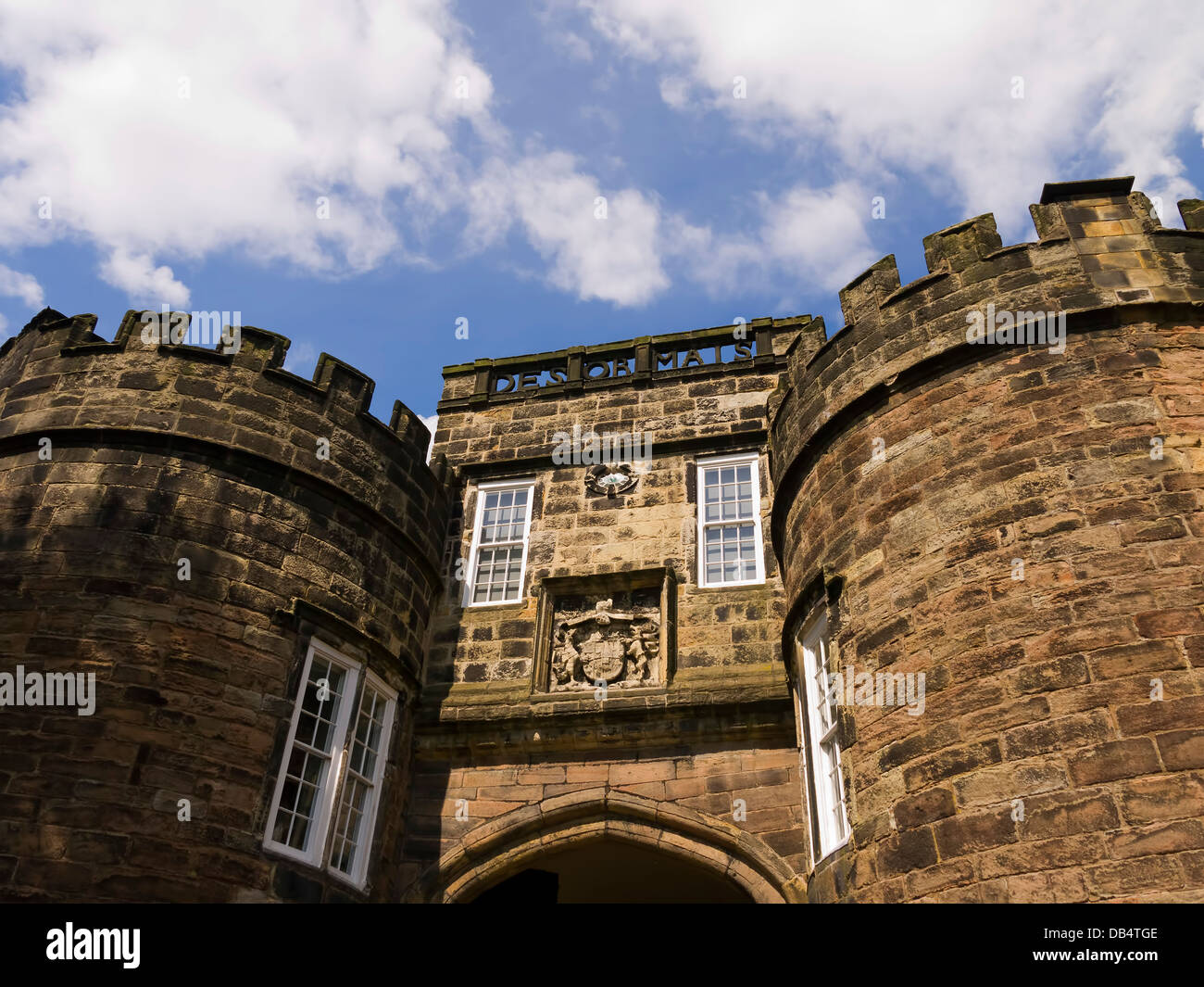 Skipton castle medieval hi-res stock photography and images - Alamy