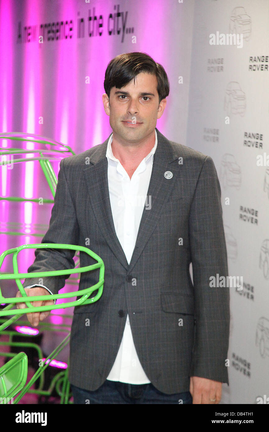 Josh Rubin, at the NYC launch of the 2012 Range Rover Evoque at ...