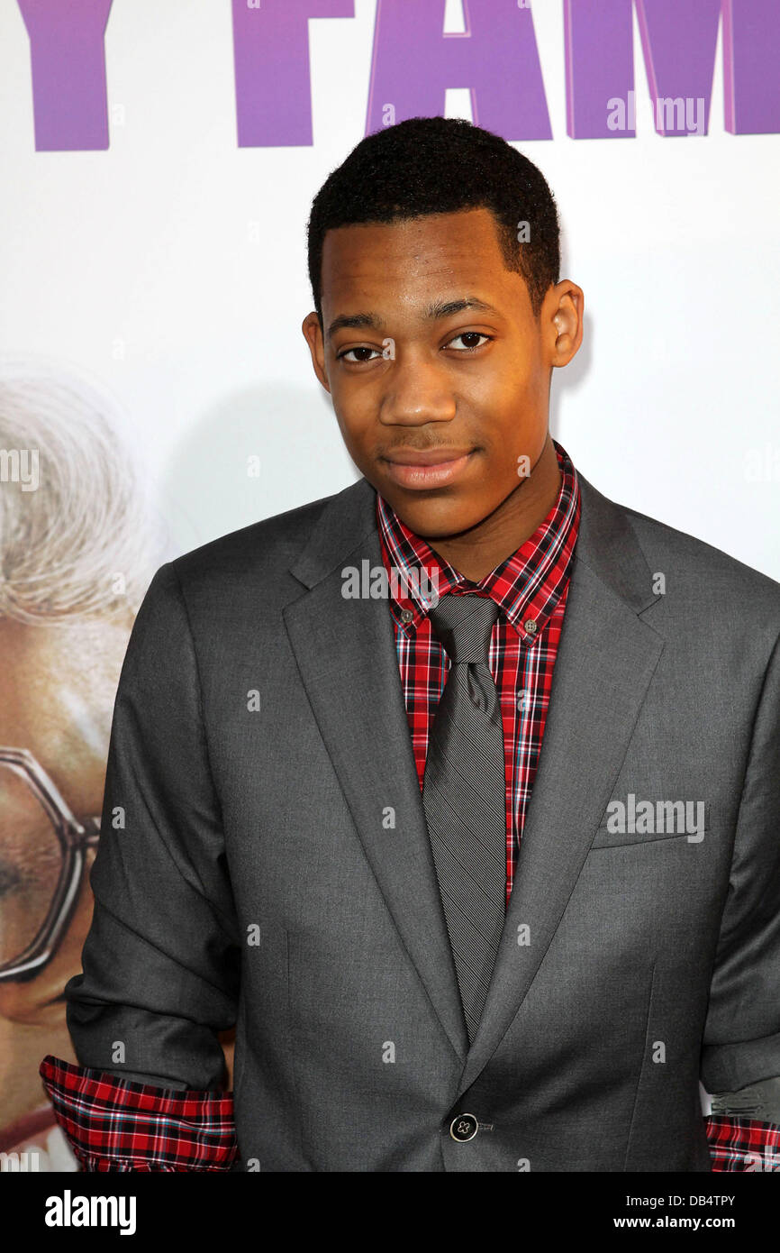 Tyler Williams Los Angeles Premiere of 'Tyler Perry's Madea's Big Happy ...