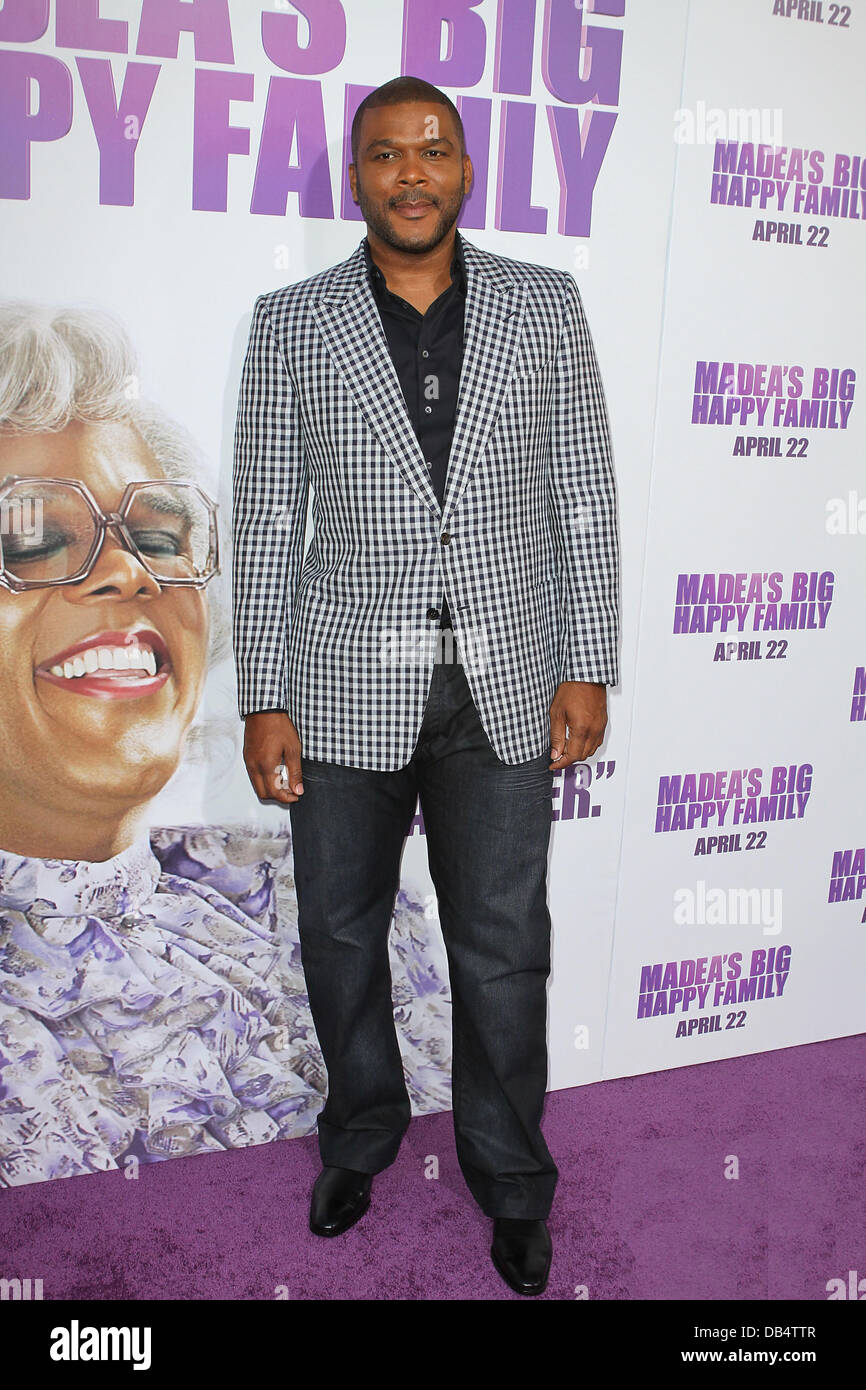 Tyler Perry Los Angeles Premiere of 'Tyler Perry's Madea's Big Happy ...