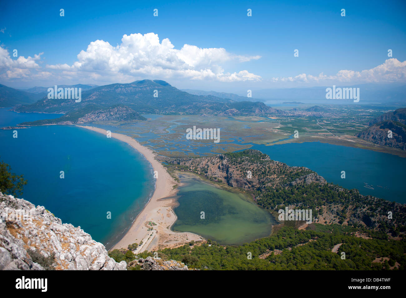 Türkei, Provinz Mugla, Dalyan, Iztuzu Strand (Schildkrötenstrand) und ...