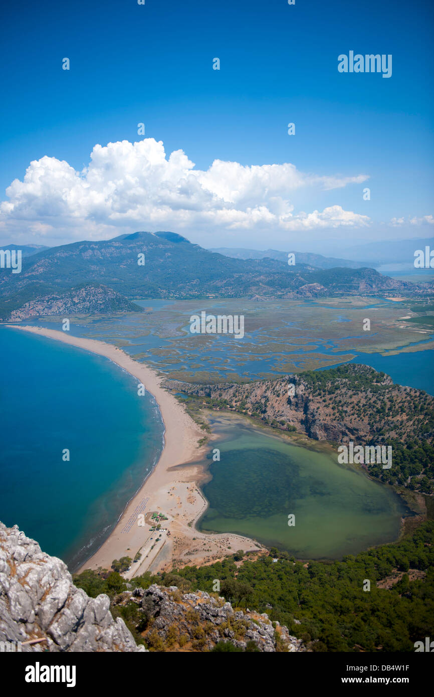 Türkei, Provinz Mugla, Dalyan, Iztuzu Strand (Schildkrötenstrand) und ...