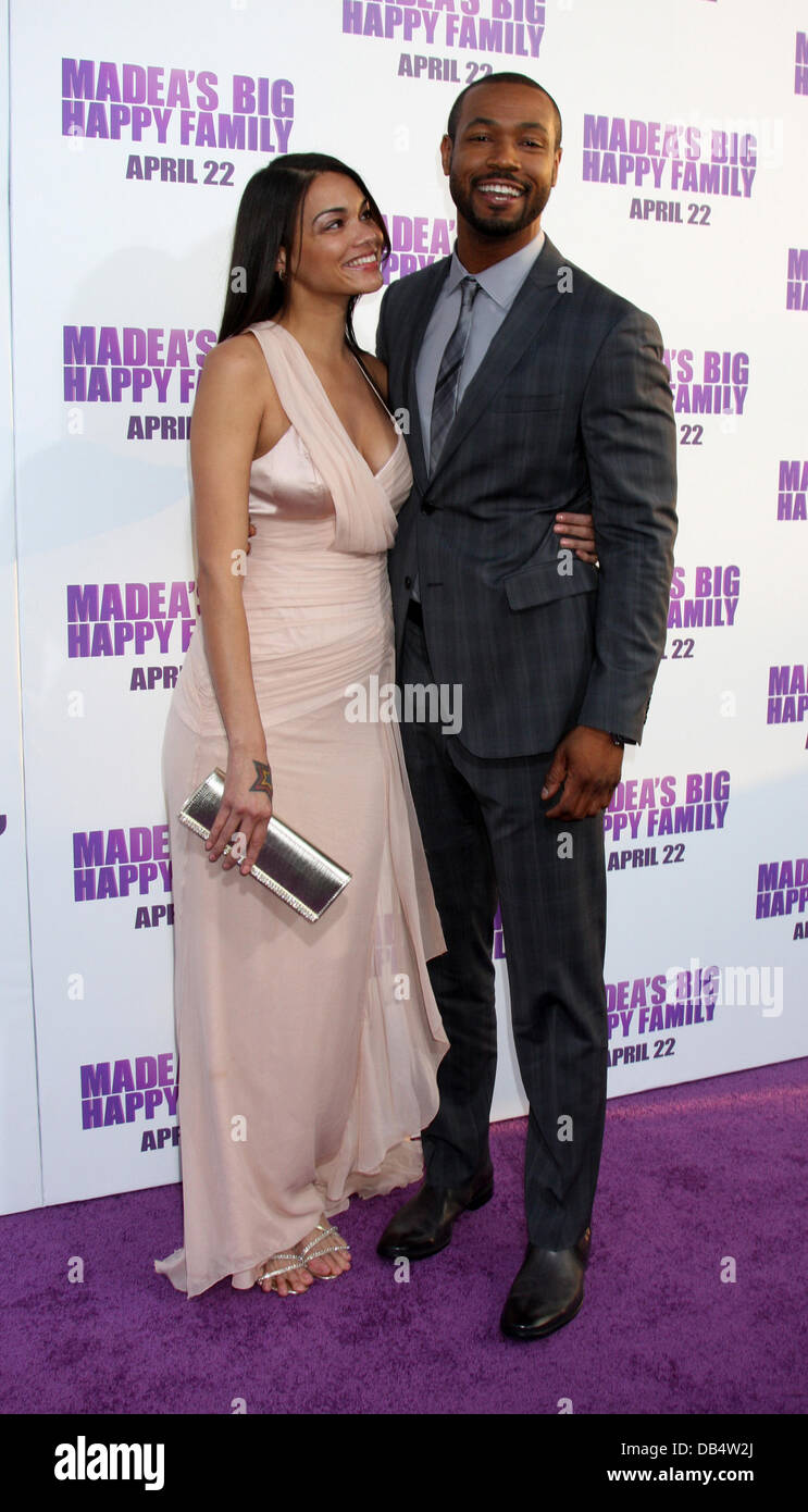 Isaiah Mustafa and Guest Los Angeles Premiere of 'Tyler Perry's Madea's ...