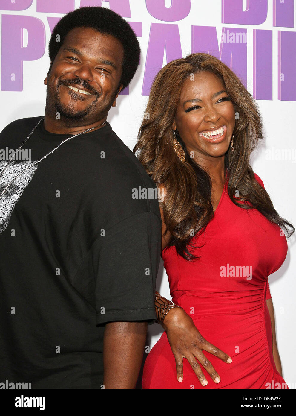 Craig Robinson and Kenya Moore Los Angeles Premiere of 'Tyler Perry's ...