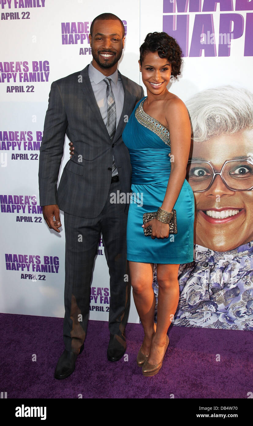 Isaiah Mustafa and Shannon Kane Los Angeles Premiere of 'Tyler Perry's ...