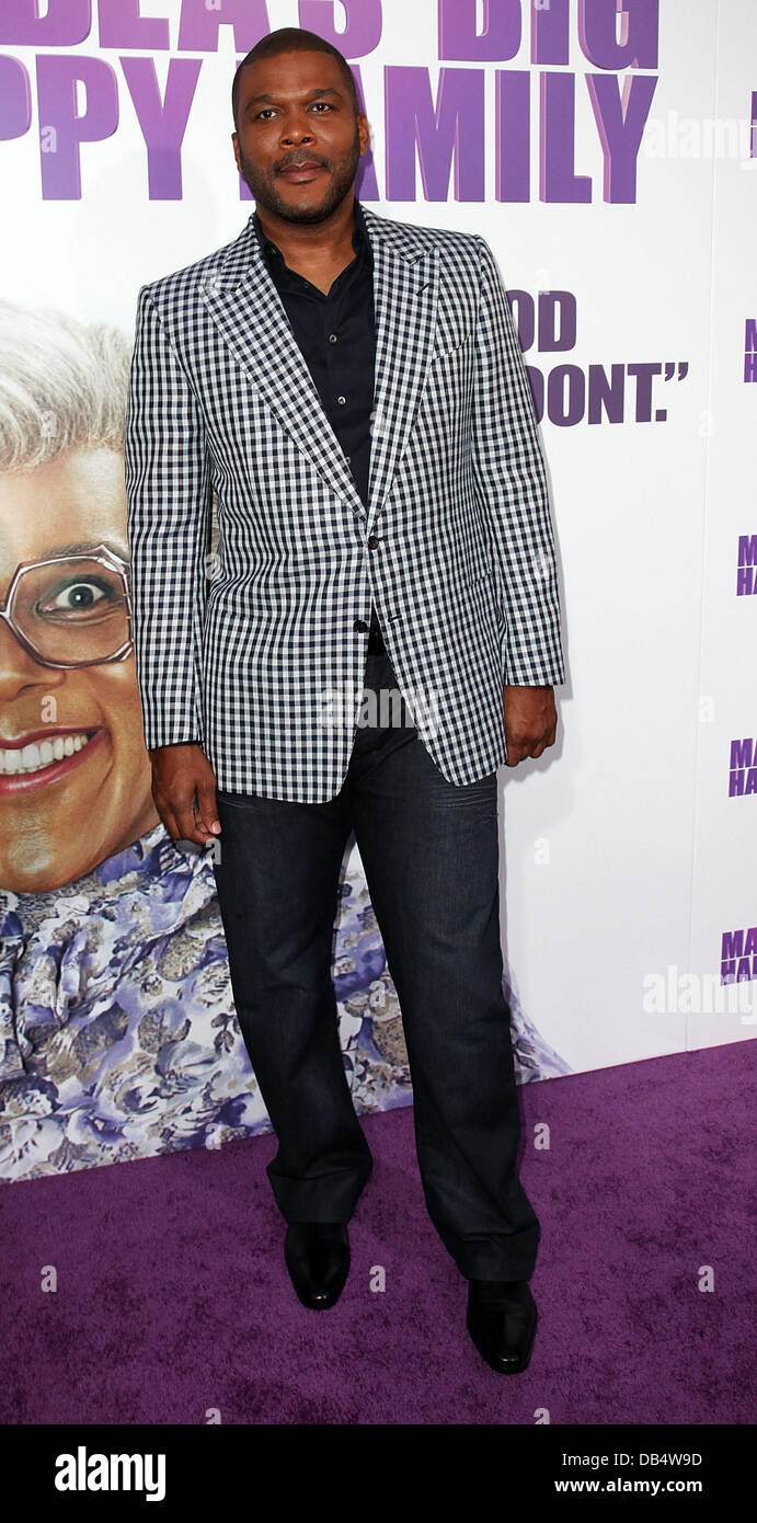 Tyler Perry Los Angeles Premiere of 'Tyler Perry's Madea's Big Happy ...