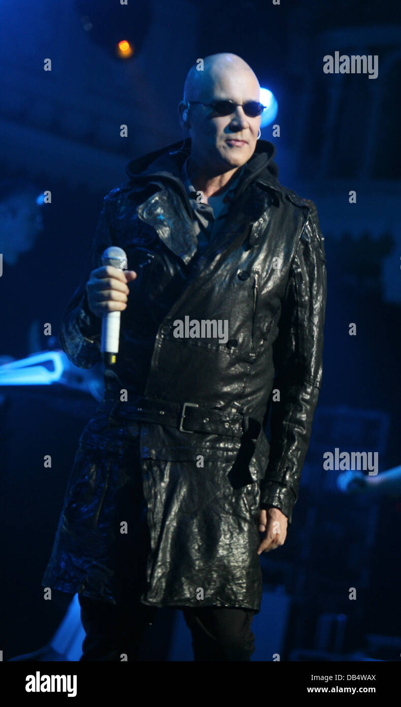 Phil Oakey The Human League performing live at the Paradiso Amsterdam ...