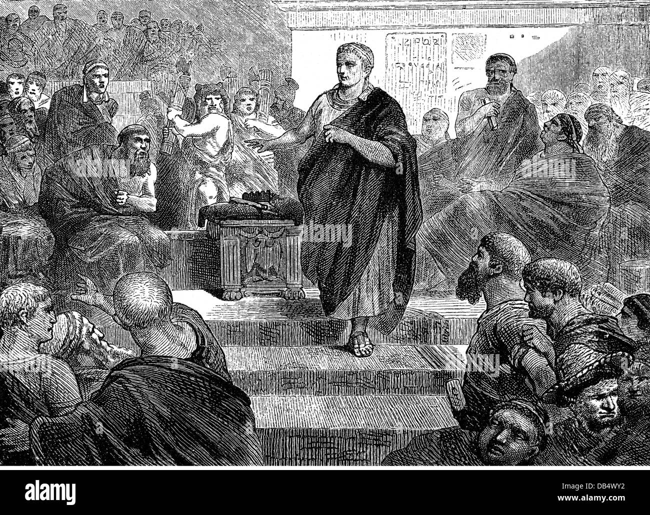 Sulla lucius cornelius Black and White Stock Photos & Images - Alamy
