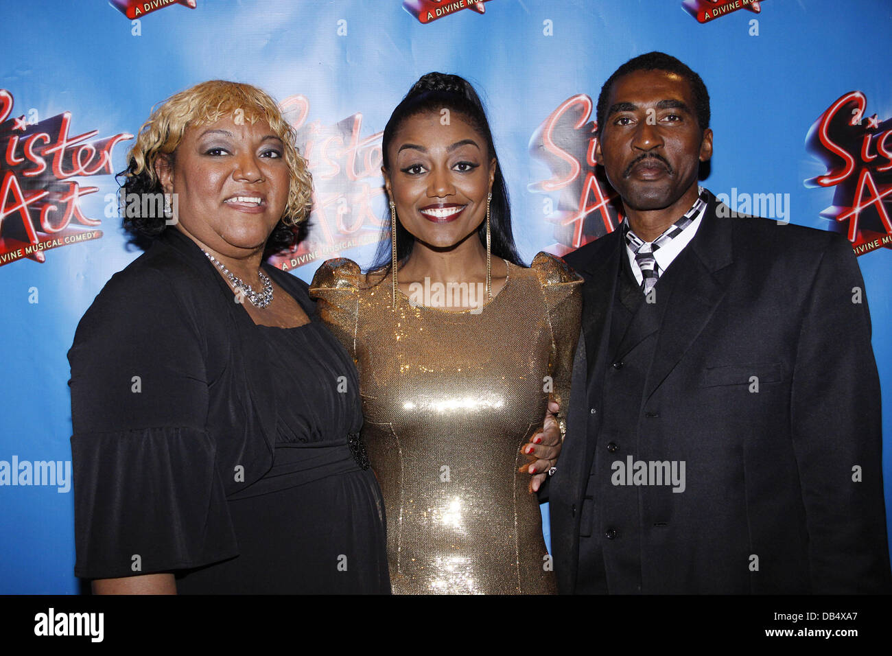 Patina Miller and her parents Opening night after party for the ...