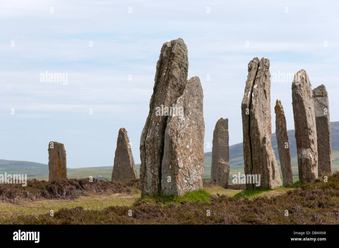 Ring of Brodgar stone circle on Mainland, Orkney Stock Photo - Alamy