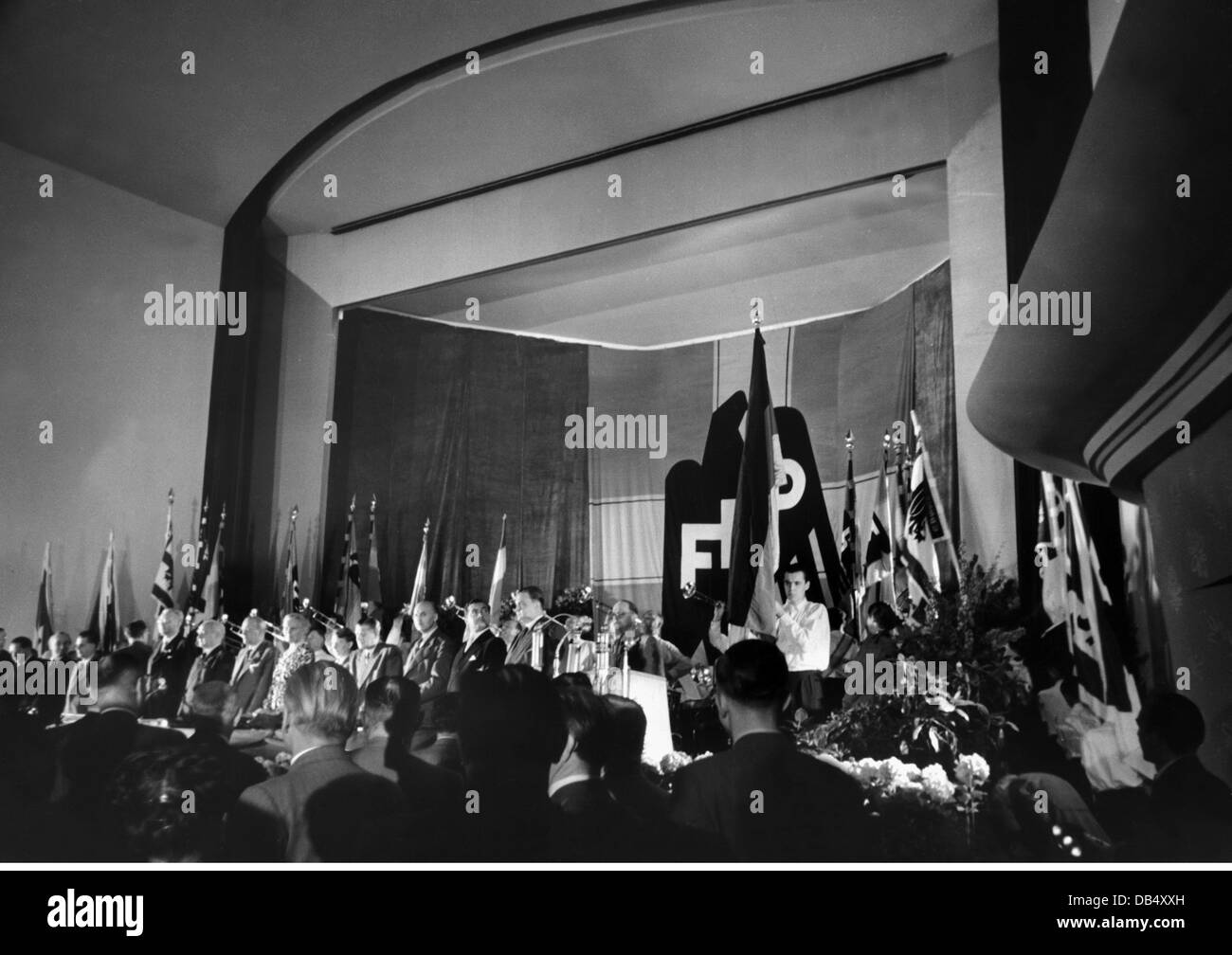 Congress party flag hi-res stock photography and images - Alamy