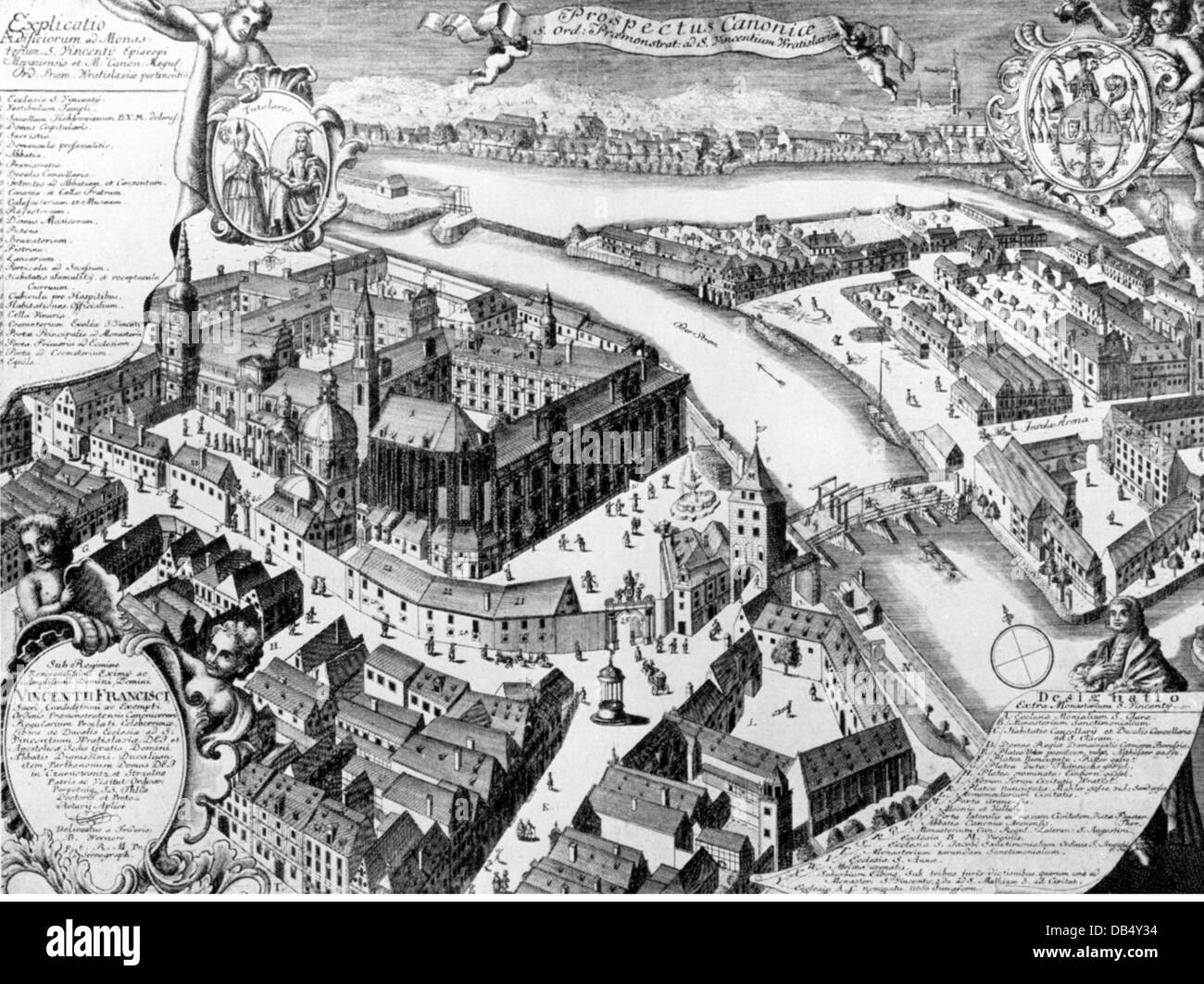 geography / travel, Poland, Wroclaw, monasteries, Premonstratensian ...