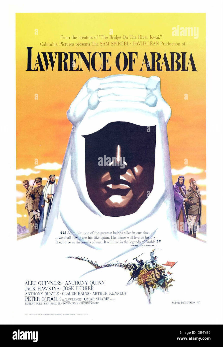 Lawrence of arabia movie poster 1962 hi-res stock photography and ...