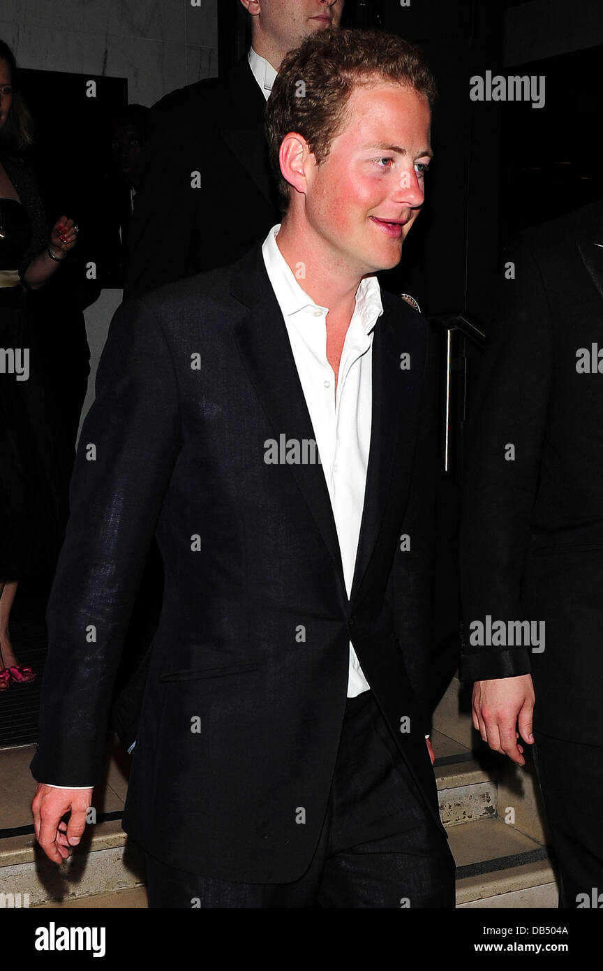 Guy Pelly at the engagement party of Holly Branson to Fred Andrews at ...