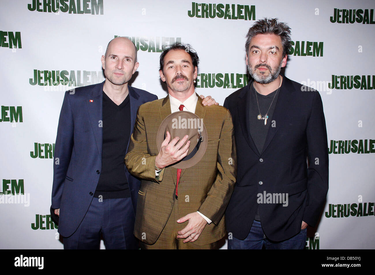 Ian Rickson, Mark Rylance and Jez Butterworth Opening night after party ...