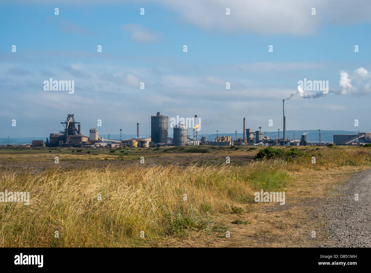 Teesside Steelworks, Redcar owned by Tata Steel Stock Photo - Alamy