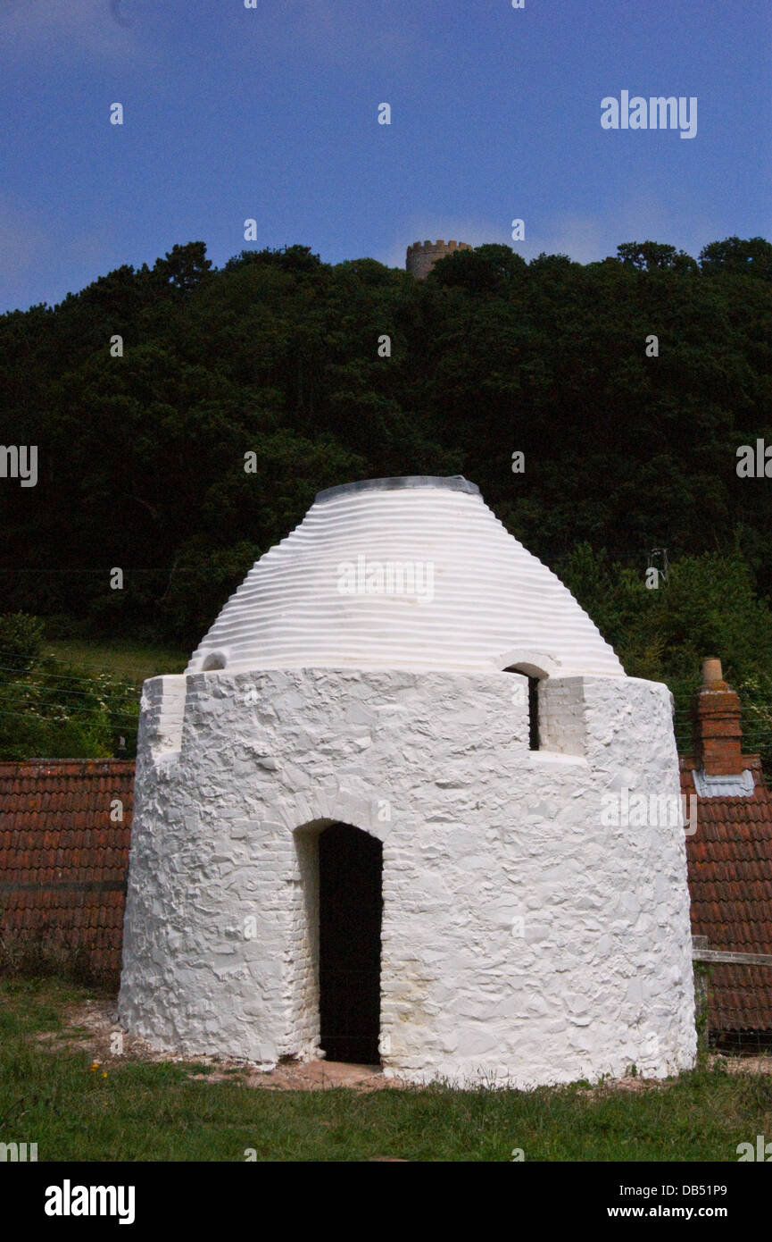 18th. century updraught pottery kiln, Dunster, Somerset Stock Photo - Alamy