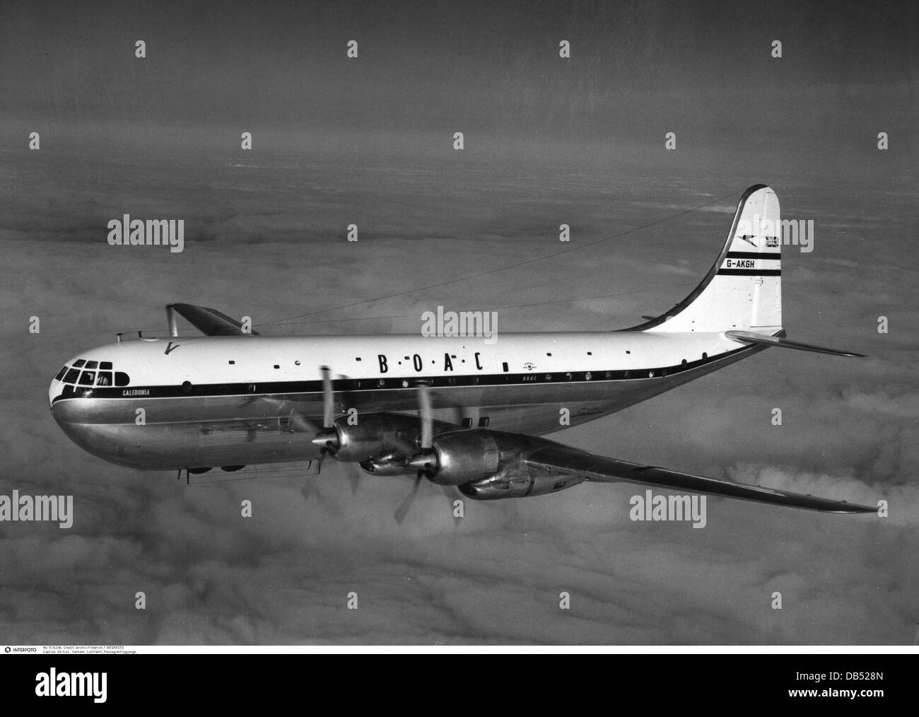 transport / transportation, aviation, passenger planes, Boeing 377 ...