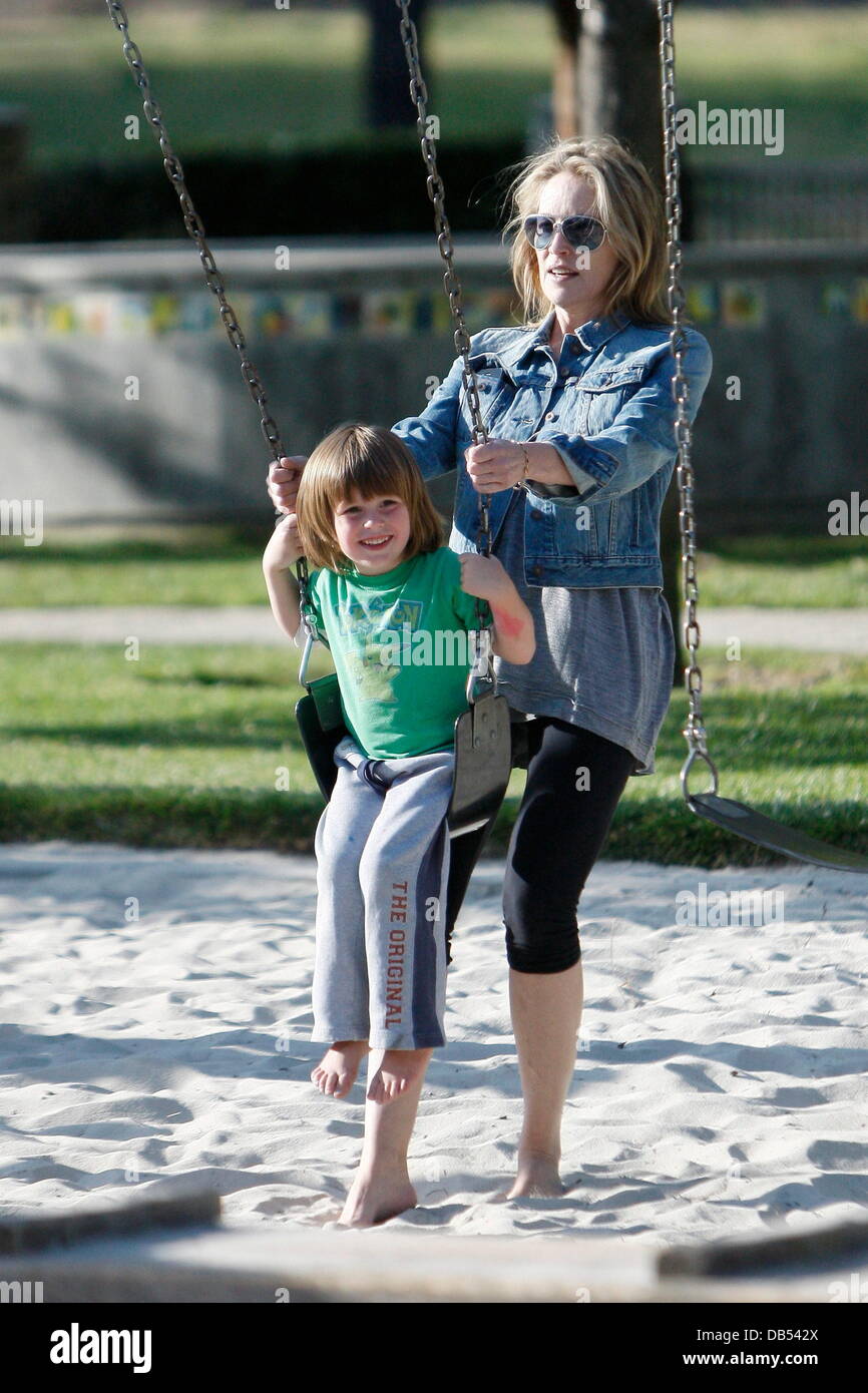 Sharon stone and son laird hi-res stock photography and images - Alamy