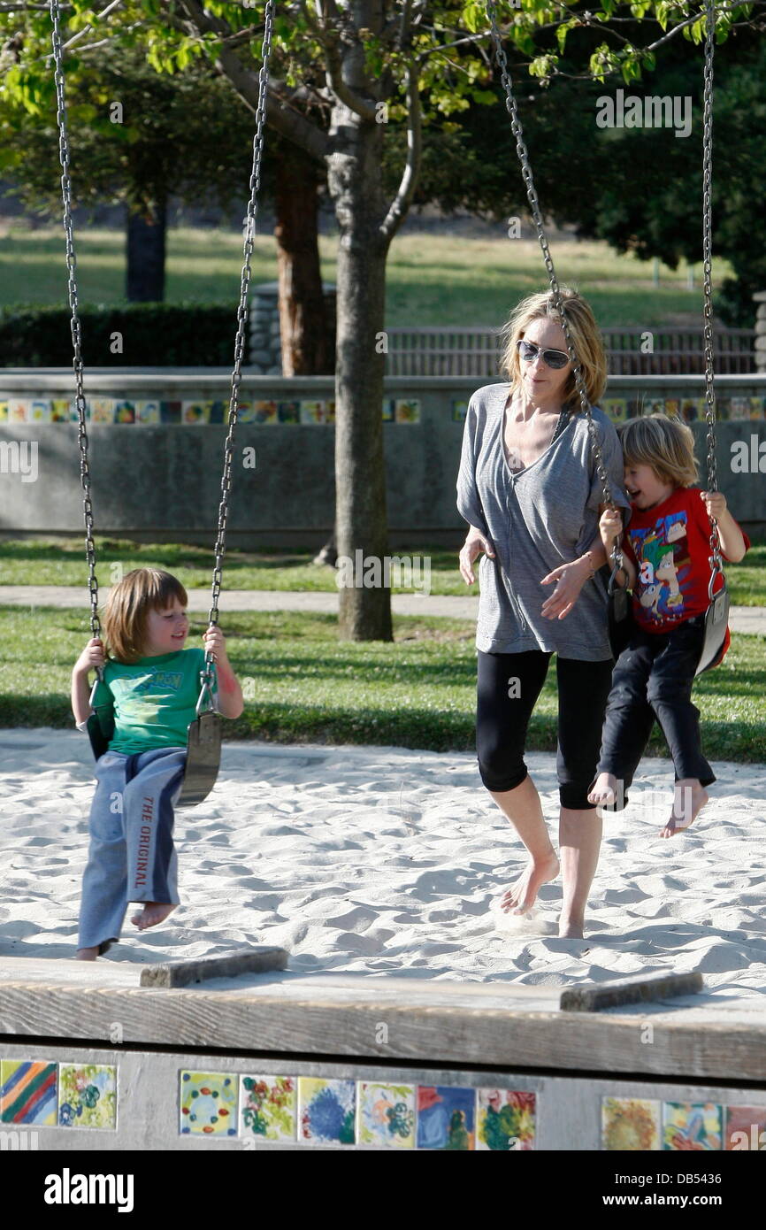 Sharon stone and laird stone hi-res stock photography and images - Alamy