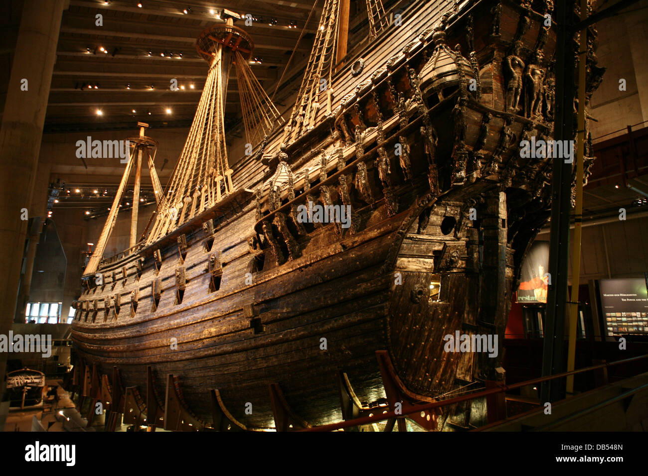 The Vasa (Wasa) Ship The warship Vasa sank on her maiden voyage in ...
