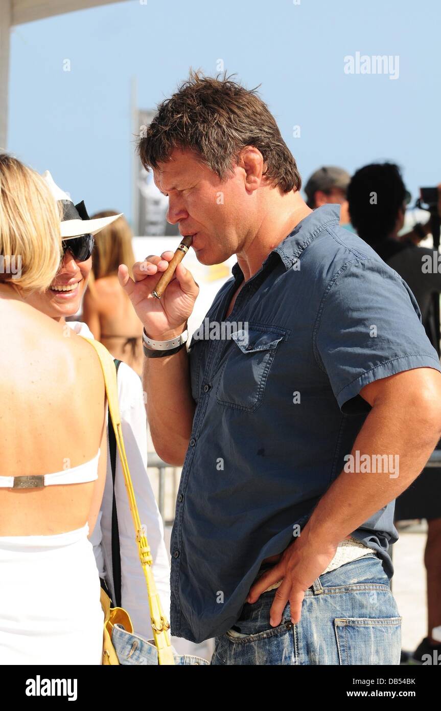 Actor Oleg Taktarov AMG Beach Polo World Cup - Day 3 Miami Beach ...