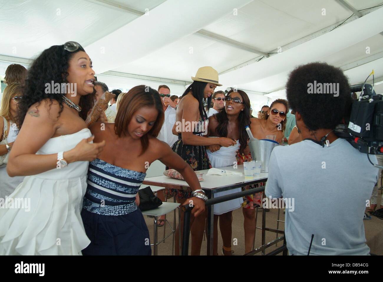 VH1 Basketball Wives cast members Tami Roman, Royce Reed,Jennifer ...