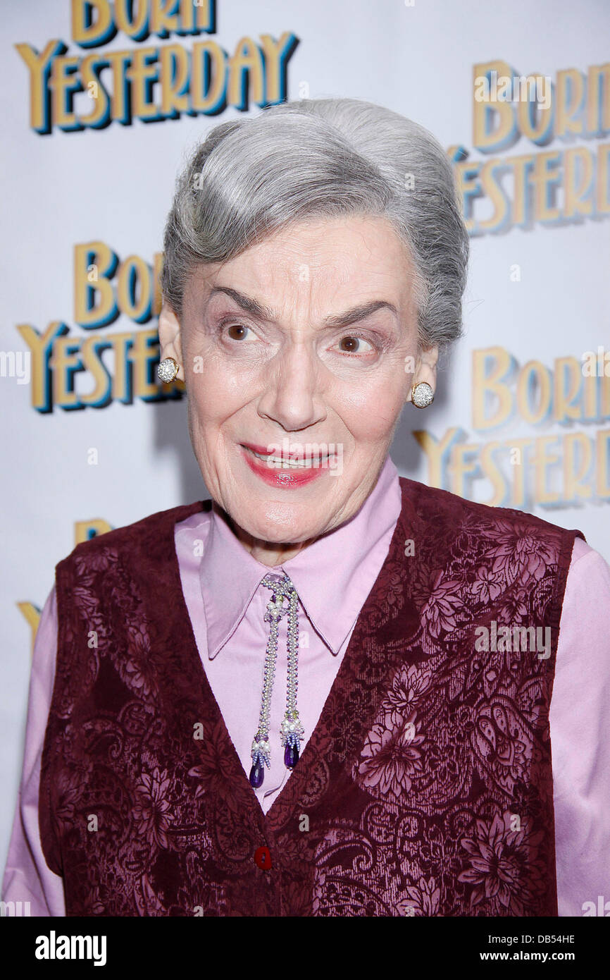 Marian Seldes Opening night of the Broadway production of 'Born ...