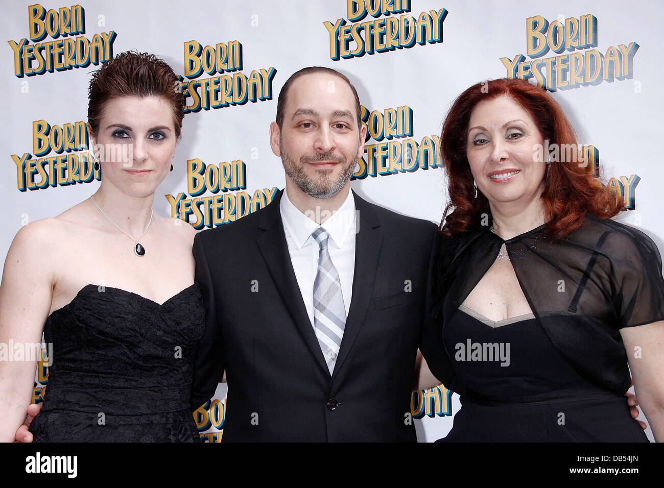 Victoria Caruso, Vincent Caruso, Anne Caruso Opening night of the ...