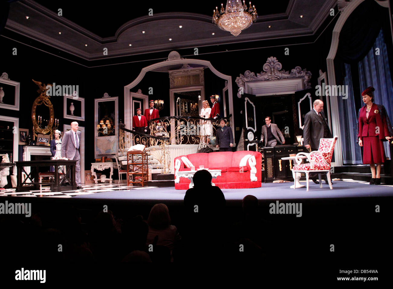 cast Opening night of the Broadway production of 'Born Yesterday' at ...