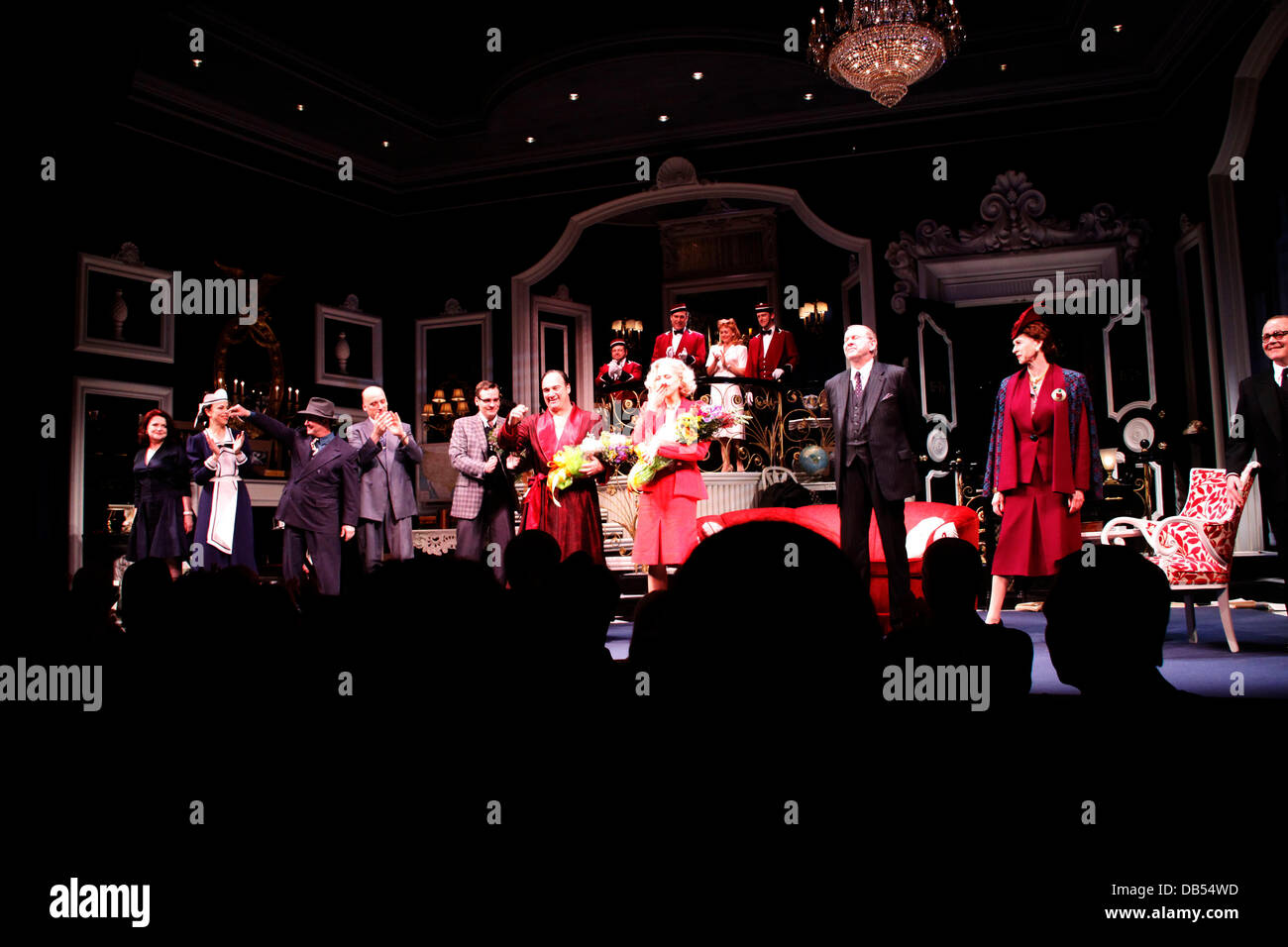 cast Opening night of the Broadway production of 'Born Yesterday' at ...