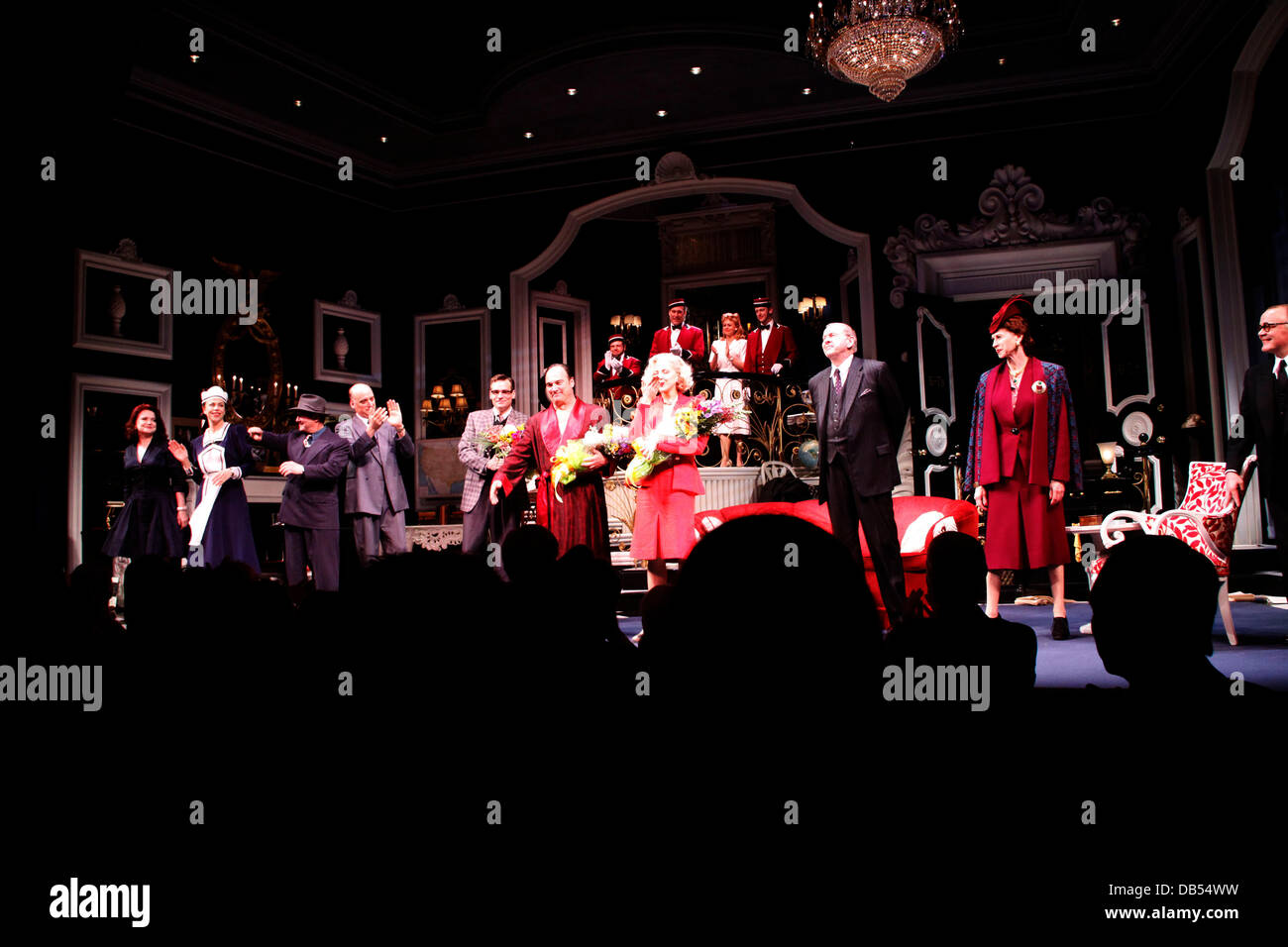cast Opening night of the Broadway production of 'Born Yesterday' at ...