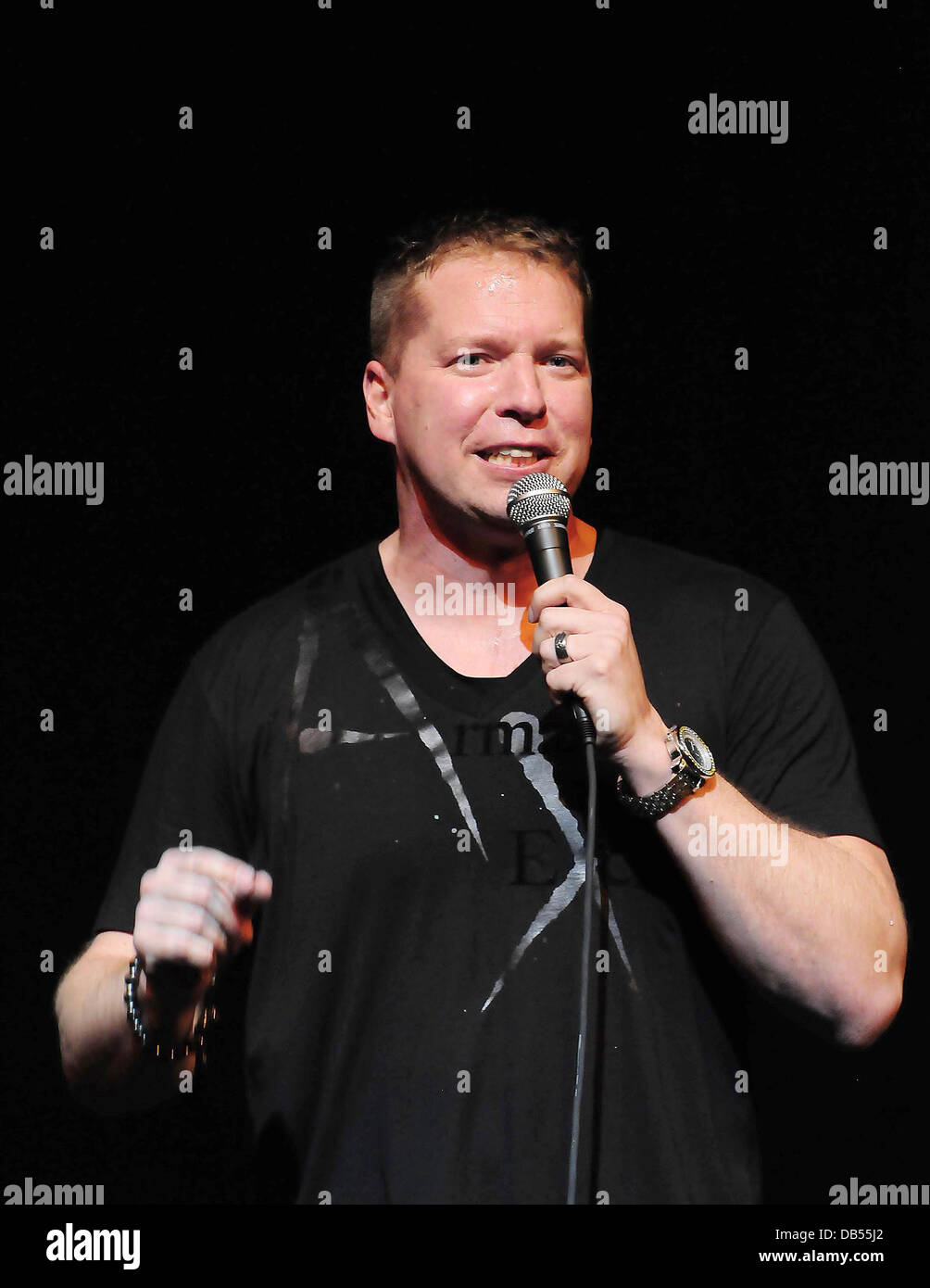 Actor/Comedian Gary Owen performing during The Barber Shop Comedy Tour presented by Peoples ...