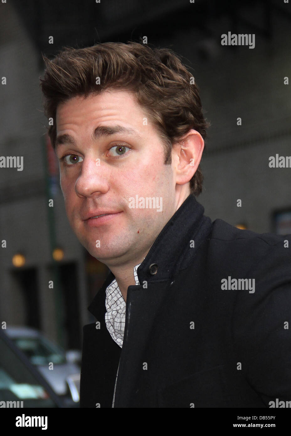 John Krasinski 'The Late Show with David Letterman' at the Ed Sullivan ...