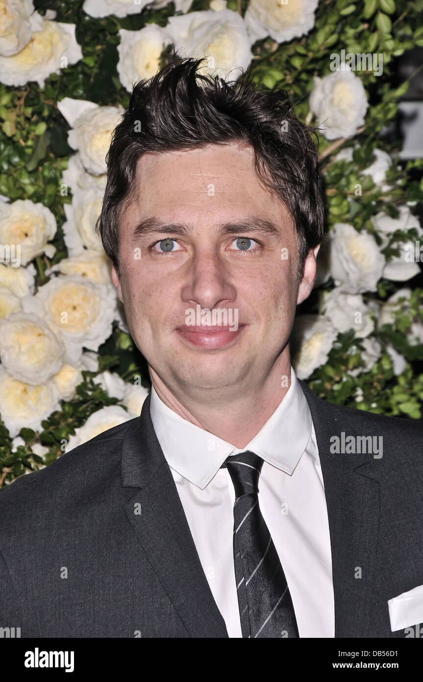 Zach Braff 2011 Tribeca Film Festival Chanel Artists Dinner - Arrivals ...