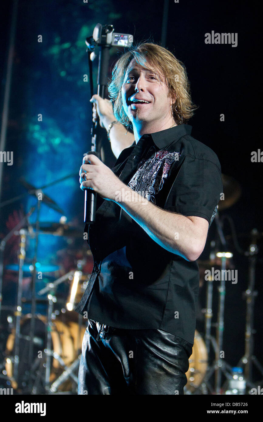 DC Cooper Royal Hunt performing in Moscow Moscow, Russia - 19.04.11 ...