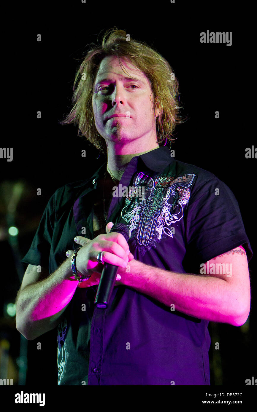 DC Cooper Royal Hunt performing in Moscow Moscow, Russia - 19.04.11 ...