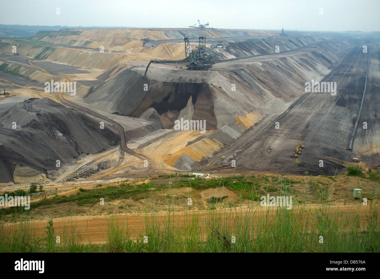 Tagebau (surface mine) Germany Stock Photo - Alamy