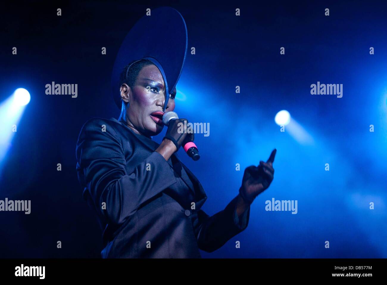 Grace Jones Byron Bay Bluesfest - Final Day New South Wales, Australia ...