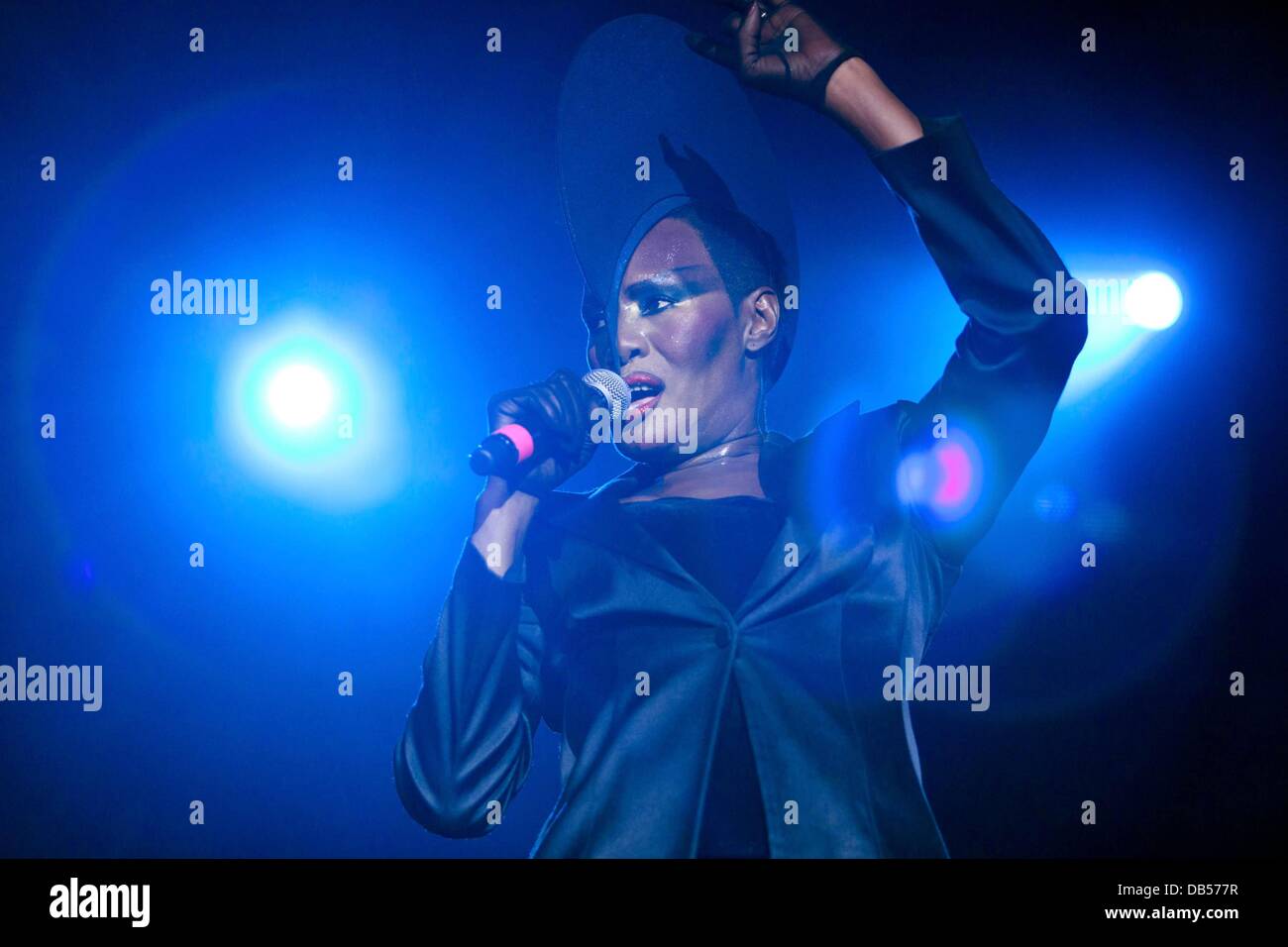 Grace Jones Byron Bay Bluesfest - Final Day New South Wales, Australia ...