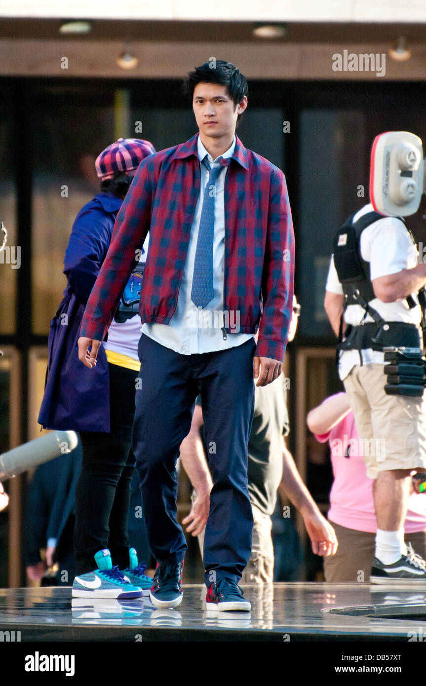 Harry shum jr the glee hi-res stock photography and images - Alamy