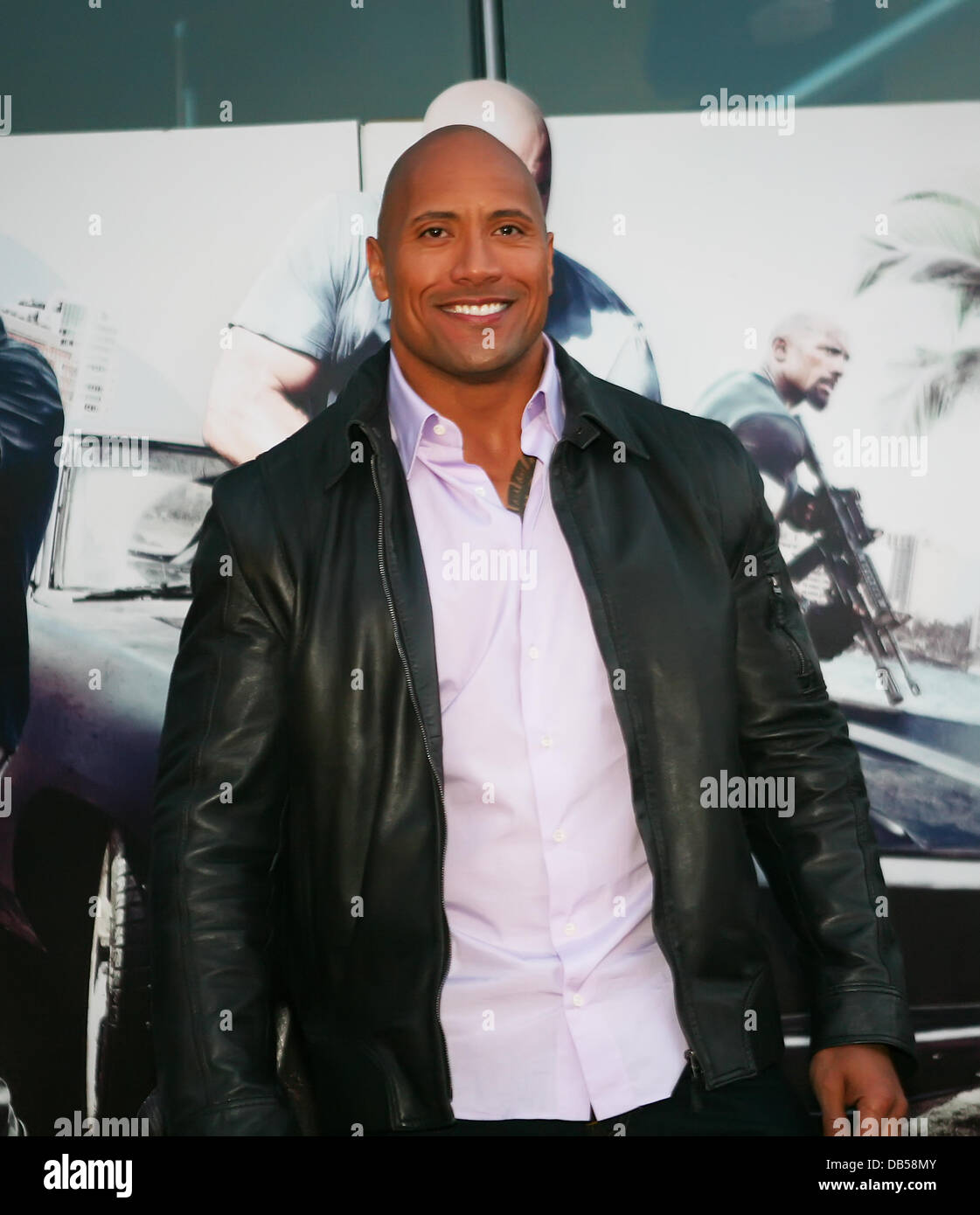 Dwayne Johnson, aka The Rock attends the Premiere for "Fast & Furious 5 ...