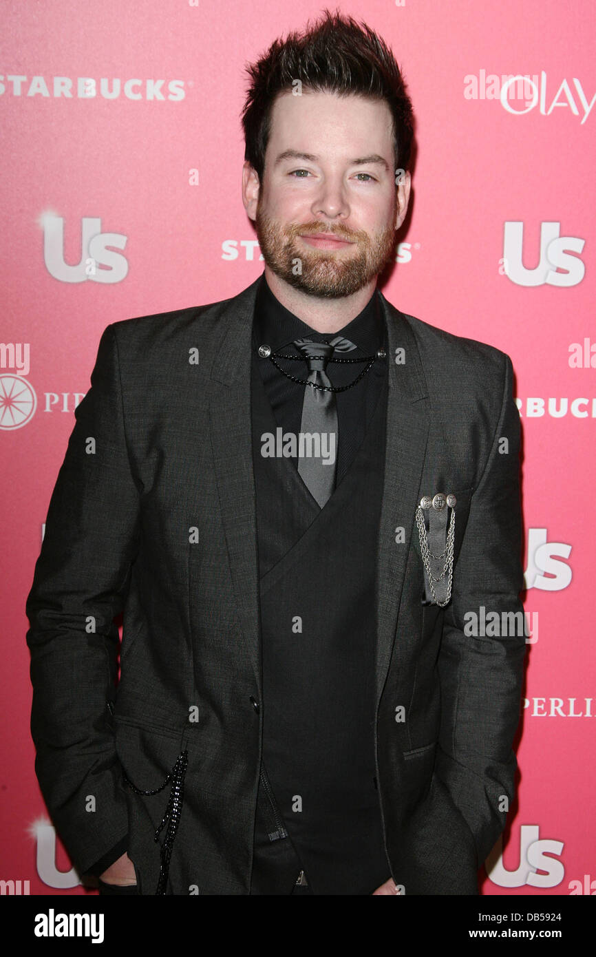 David Cook Us Weekly Annual Hot Hollywood Style Issue Event Held At