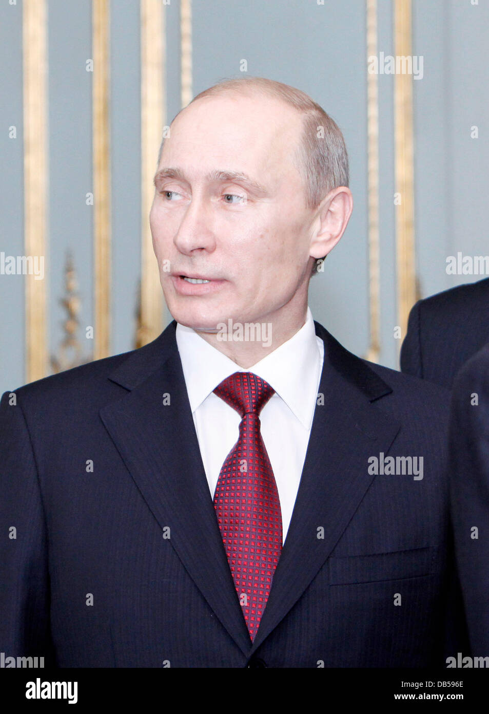 Russian Prime Minister Vladimir Putin at Stockholm Palace Stockholm ...
