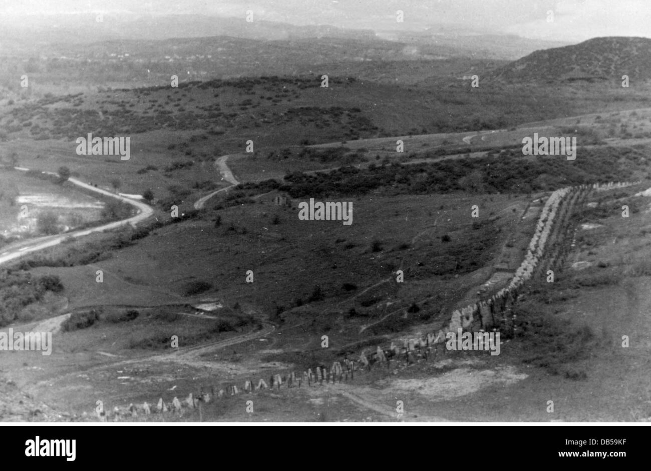 events, Second World War / WWII, Greece, Balkans Campaign 1941, view ...
