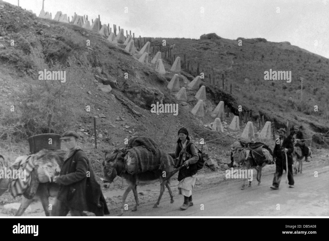events, Second World War / WWII, Greece, Balkans Campaign 1941, Metaxas ...