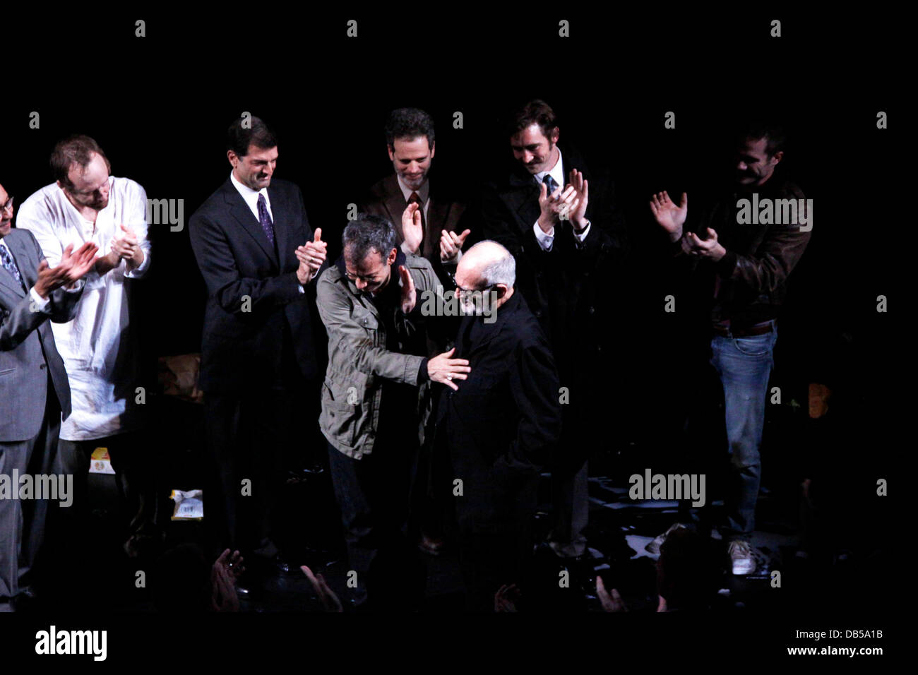 John Benjamin Hickey, Mark Harelik, Joe Mantello, Larry Kramer, Patrick ...