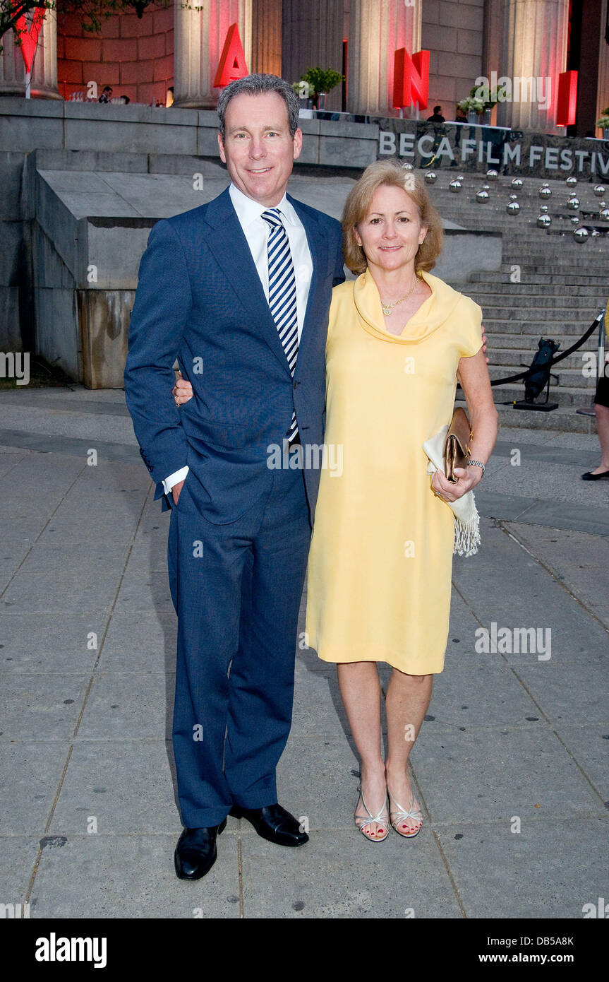 John Hayes and Kathy Hayes 2011 Tribeca Film Festival Vanity Fair party ...